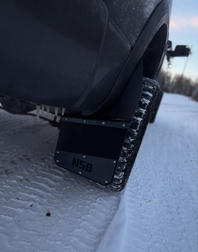 Kick Back Mud Flaps (12" Wide Universal Fitment) – Northspec Built