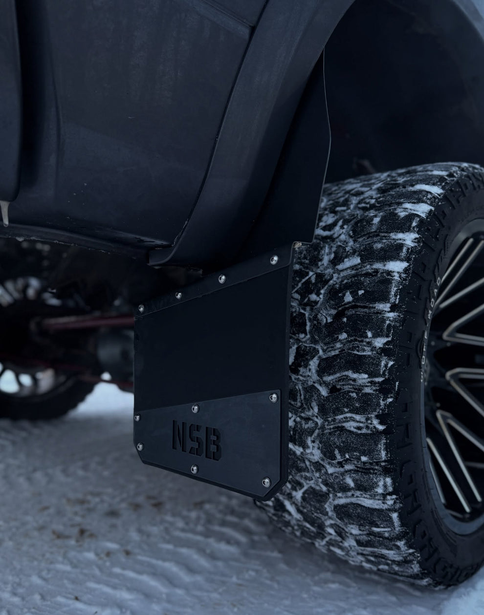 Kick Back Mud Flaps (12" Wide Universal Fitment) – Northspec Built