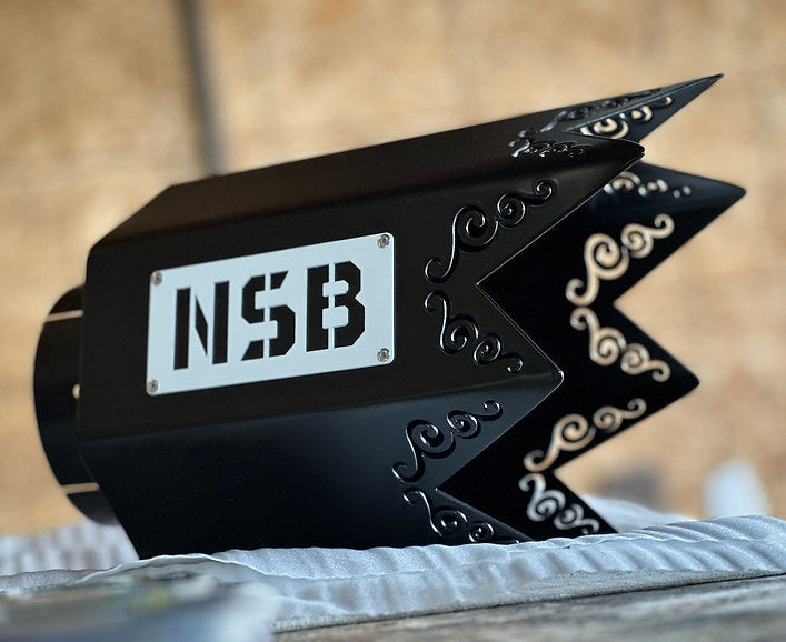 8" SPIKED Swirl Exhaust Tip – Northspec Built