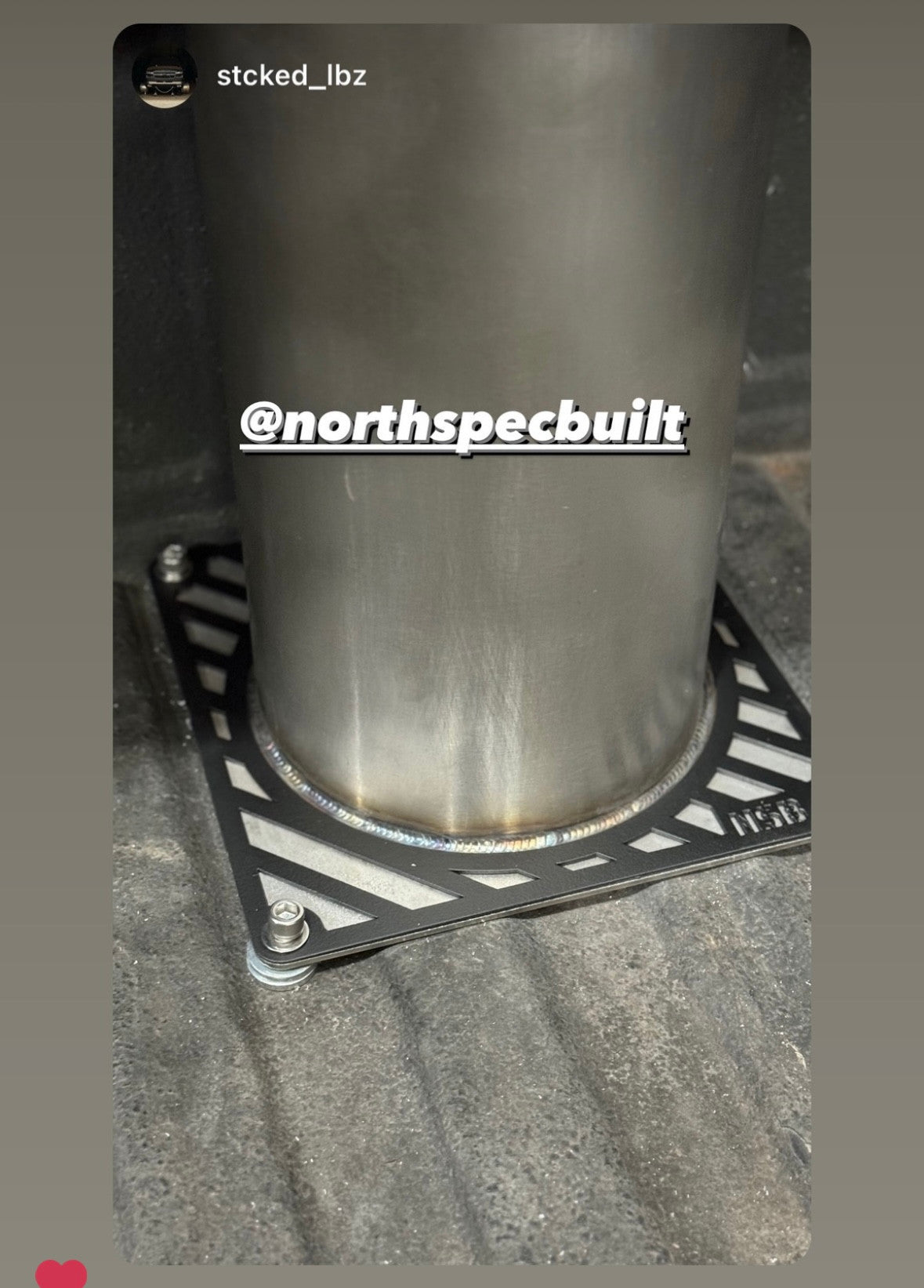 Exhaust Stack Base Plate Overlay DXF File – Northspec Built