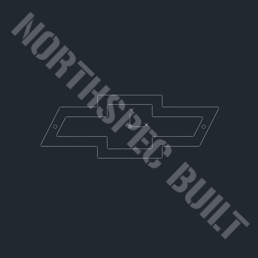 Chevy Emblem DXF File – Northspec Built