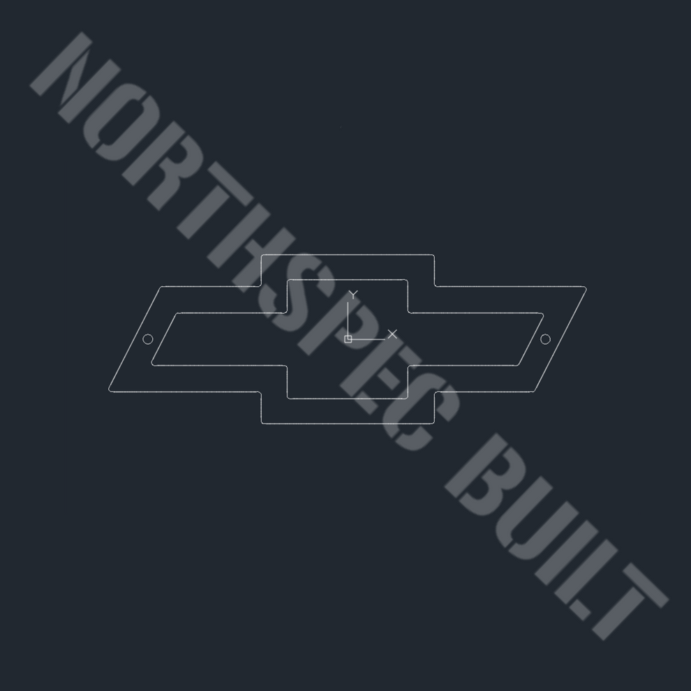 Chevy Emblem DXF File – Northspec Built