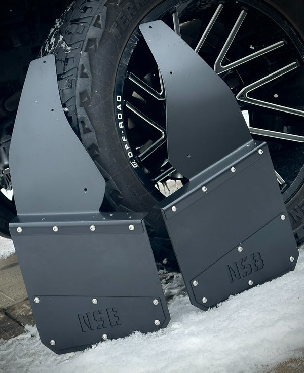 12" Kick Back Mud Flaps (Universal Fitment) – Northspec Built