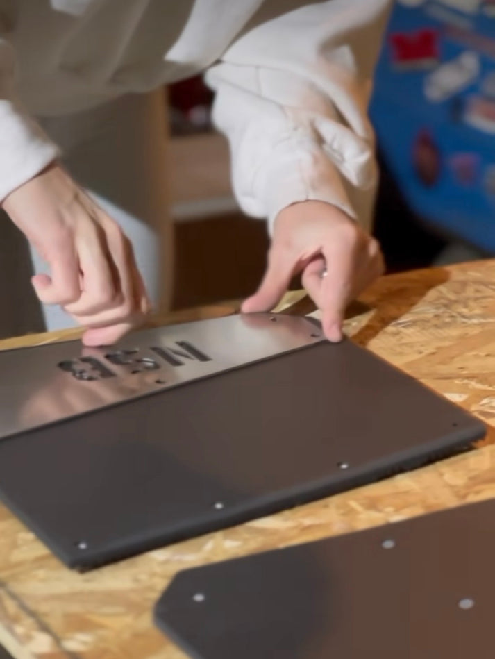 Kick Back Mud Flaps (12" Wide Universal Fitment) – Northspec Built