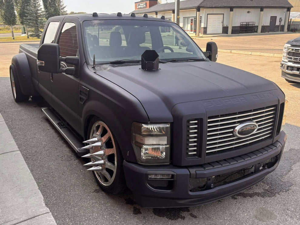 6" Hexagon Overlay Hood Stack – Northspec Built