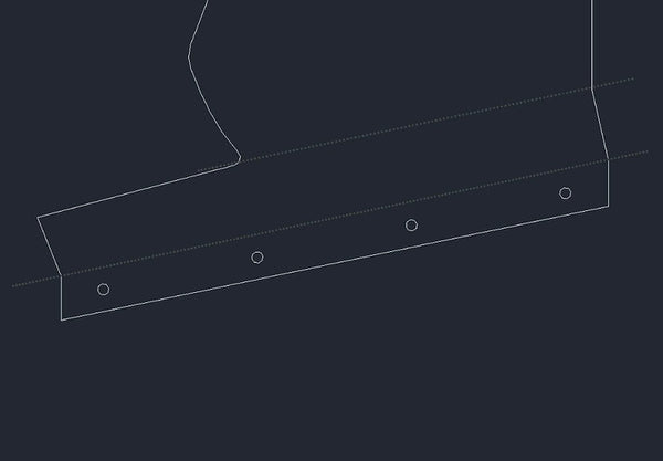 Universal 12" Kickback Mudflaps DXF File – Northspec Built