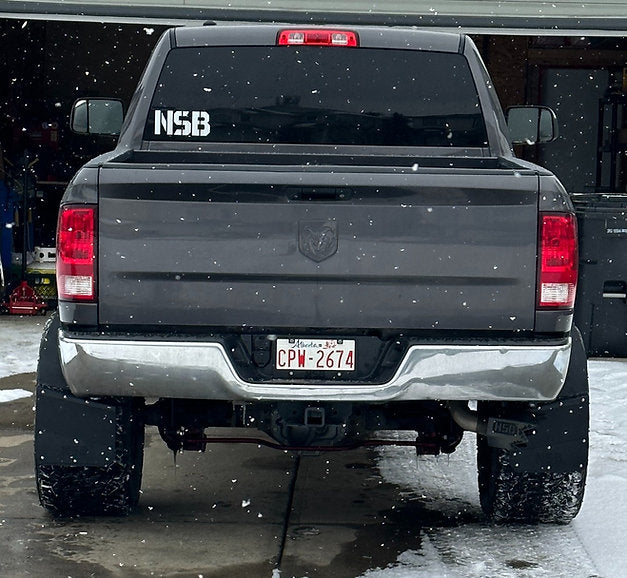 Universal 12" Kickback Mudflaps DXF File – Northspec Built