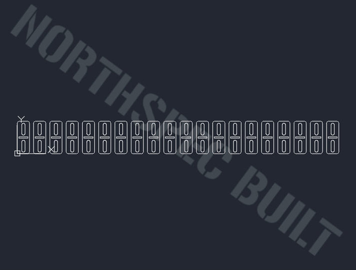 Universal Grille Insert Mounting Tabs DXF File – Northspec Built